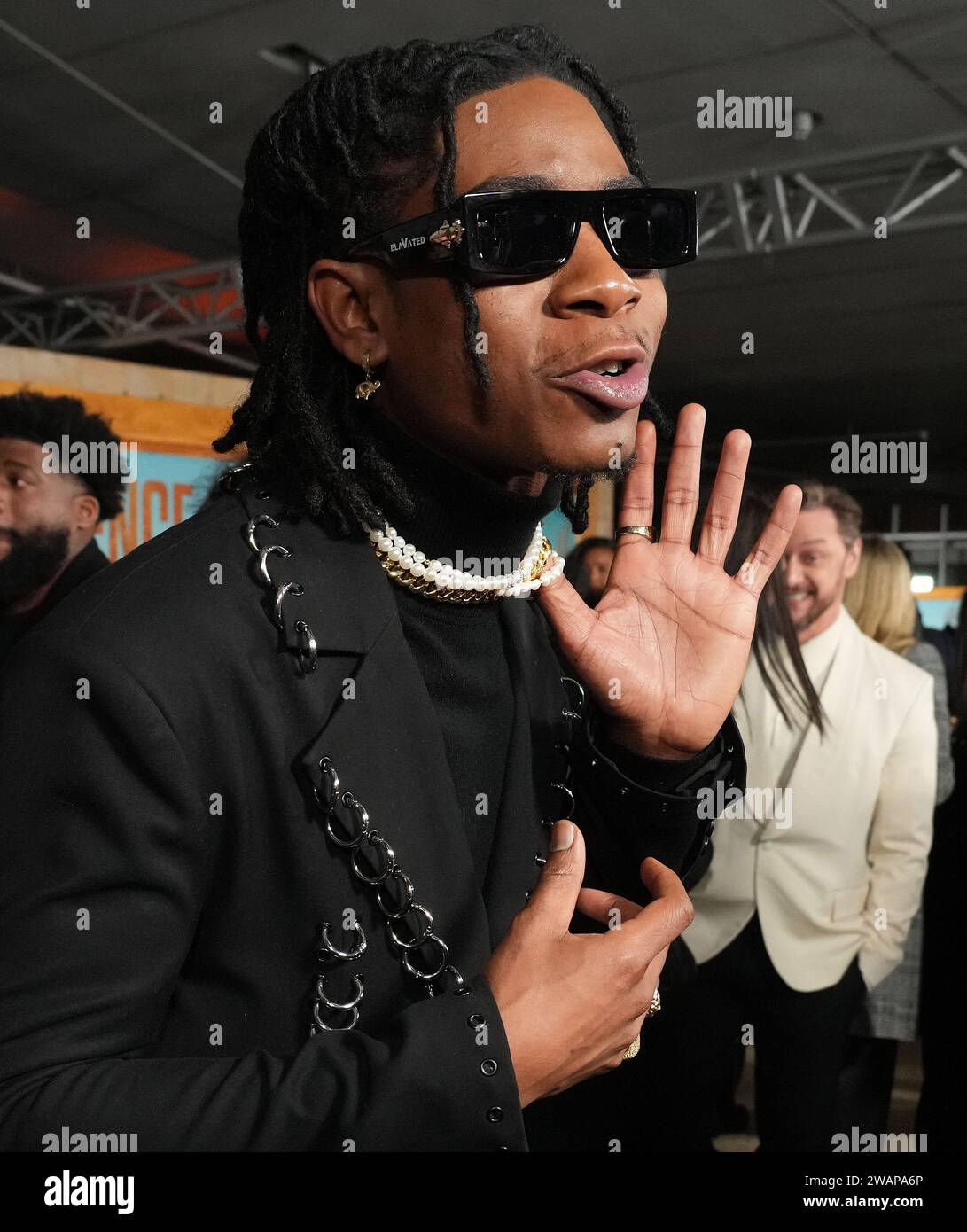 Los Angeles, USA. 09th Nov, 2022. RJ Cyler arrives at the Sony Pictures ...