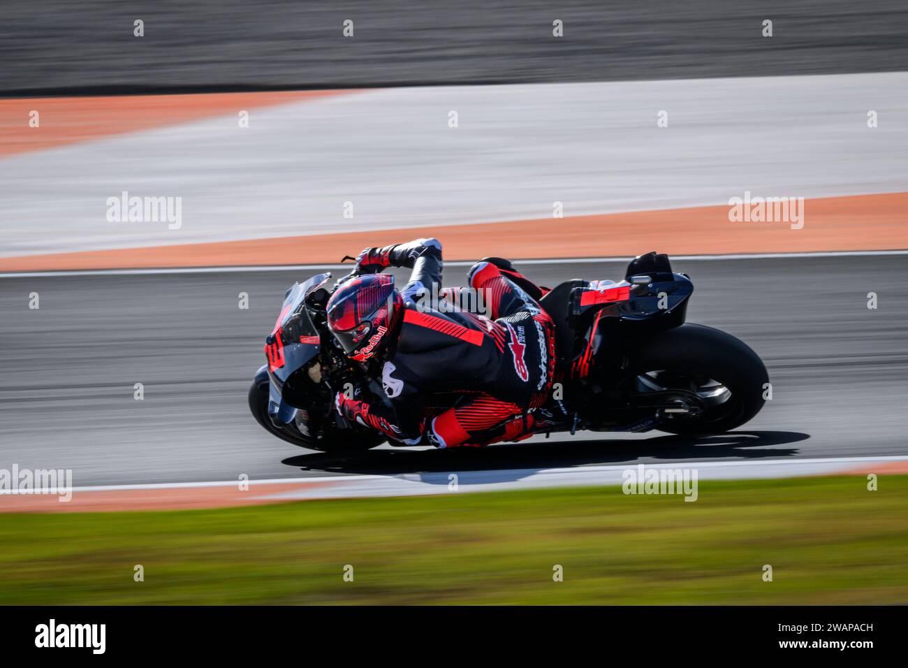 Spanish MotoGP rider Marc Marquez training for the first time on the ...
