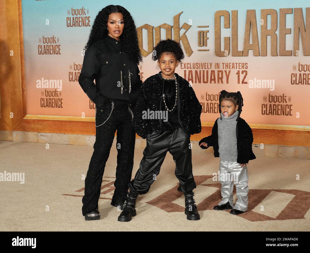Los Angeles, USA. 09th Nov, 2022. (L-R) Teyana Taylor, Daughters Iman ...