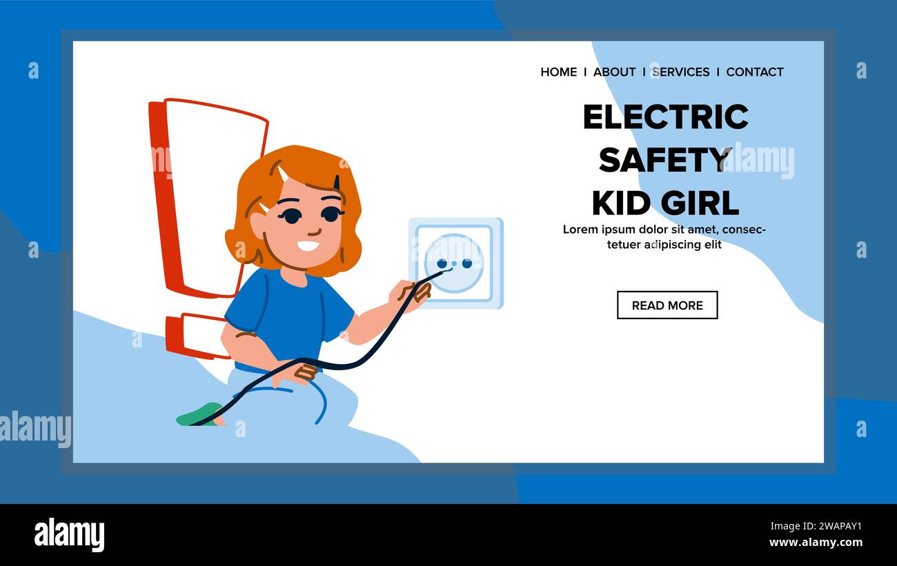 Child safe plug Stock Vector Images - Alamy