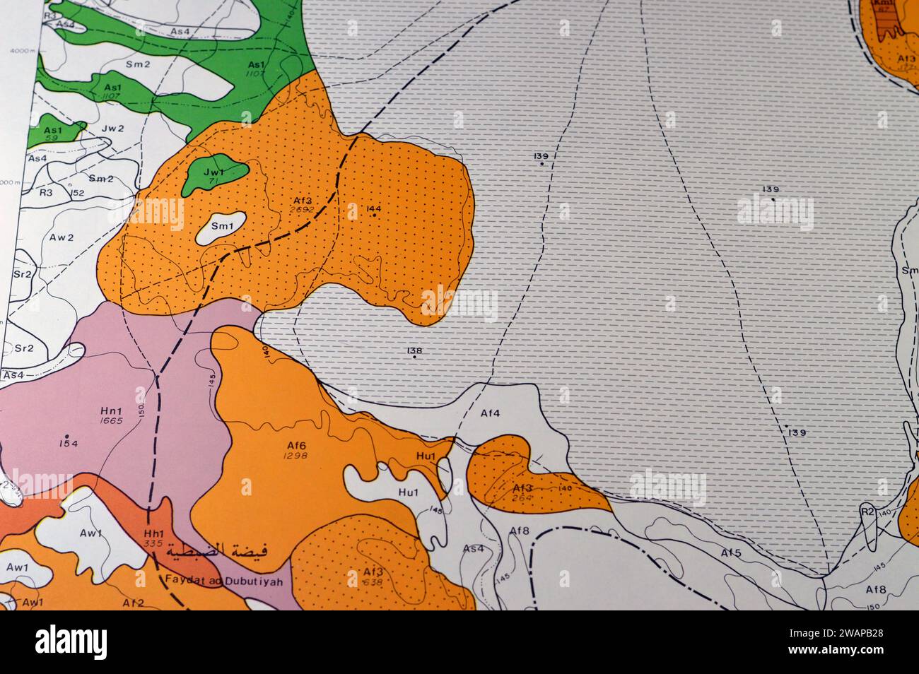 Cairo, Egypt, January 2 2024: Detailed soil survey of Hanidh and ...