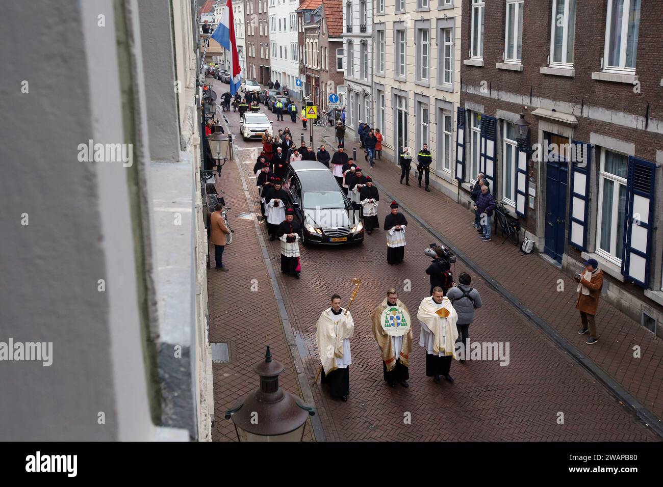 ROERMOND - Procession towards St. Christopher's Cathedral, for the ...