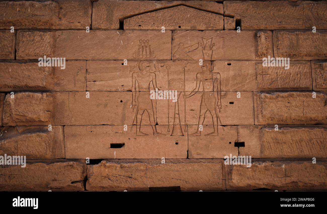 Temple of Kalabsha in Aswan, Egypt is an ancient Egyptian temple was ...