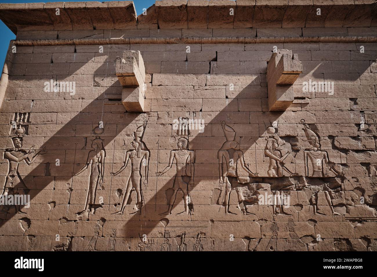 Temple of Kalabsha in Aswan, Egypt is an ancient Egyptian temple was ...
