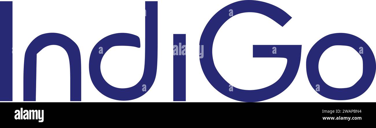 IndiGo Airlines logo in Vector Stock Vector Image & Art - Alamy