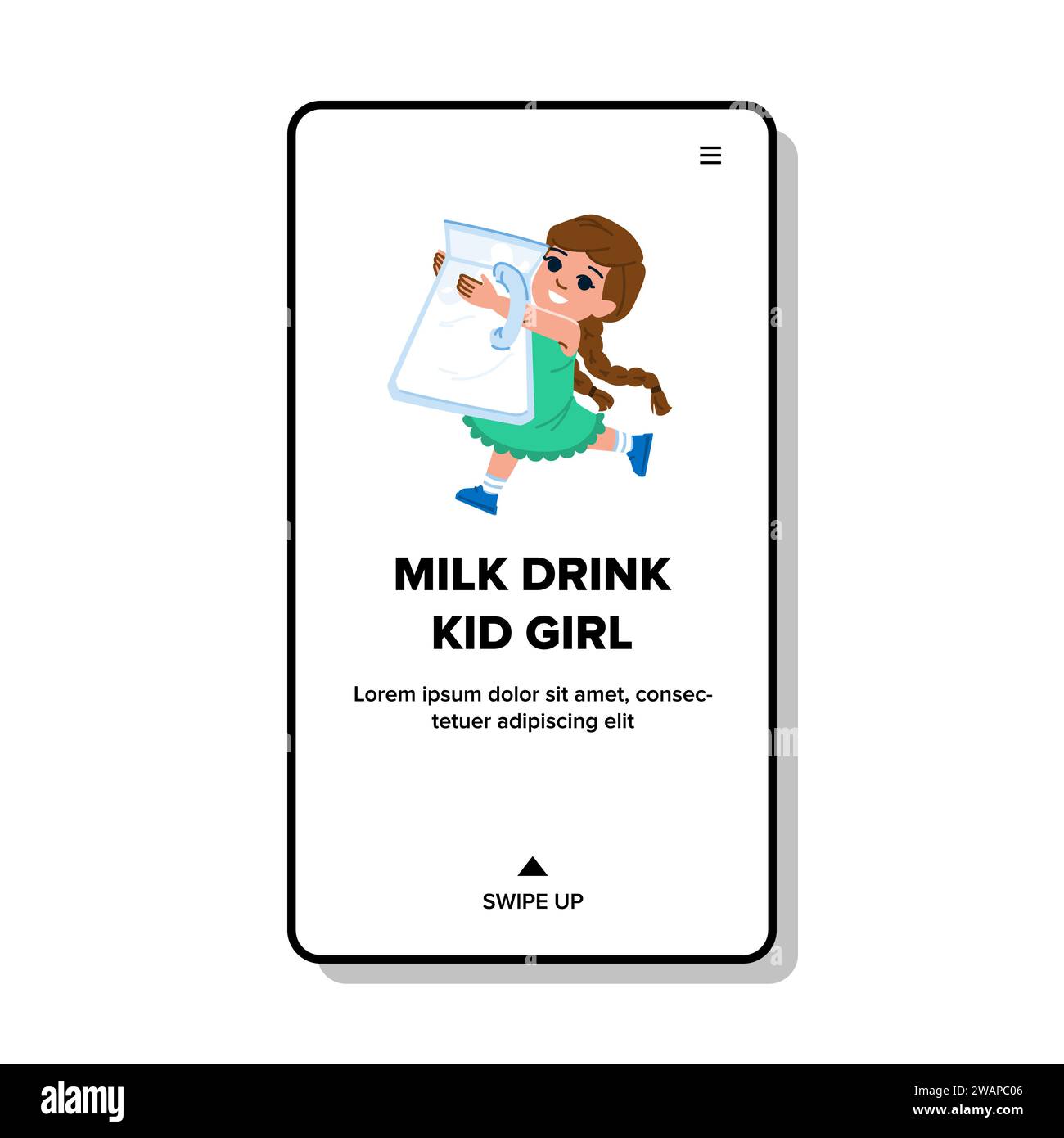 Child kid girl chocolate Cut Out Stock Images & Pictures - Alamy