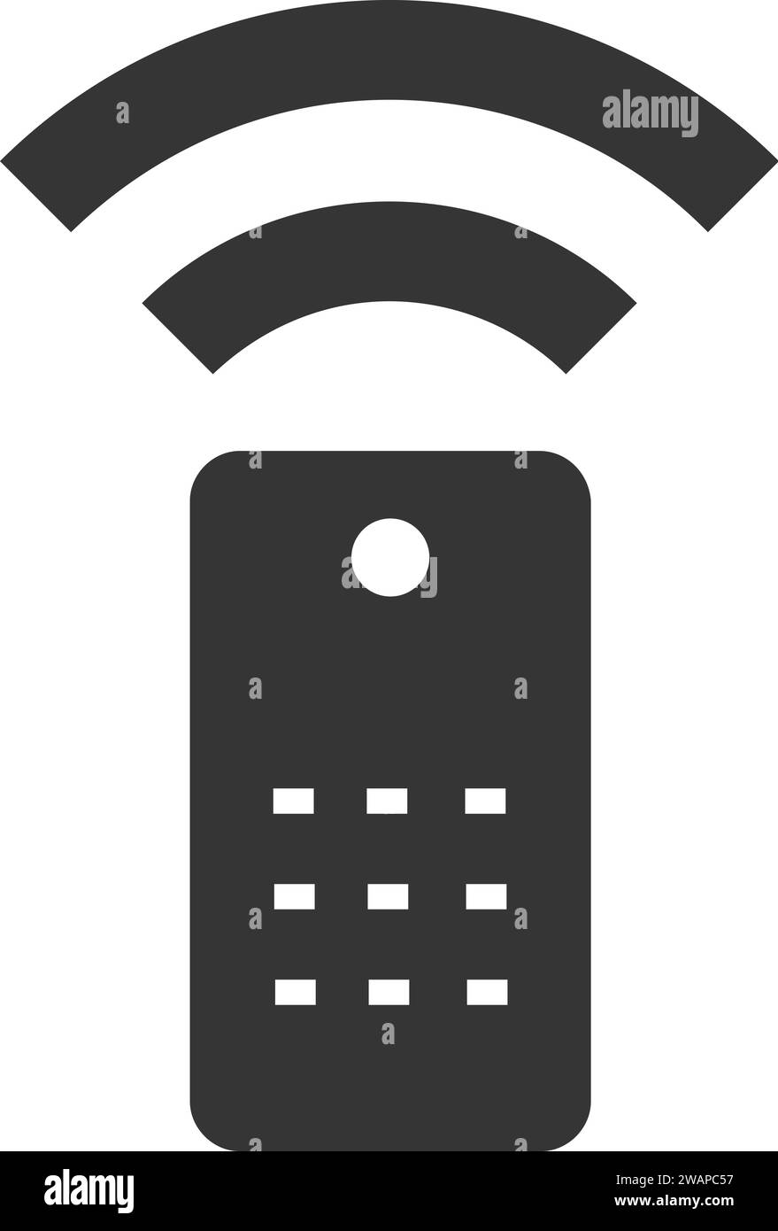 Remote icon in vector | remote sign Stock Vector Image & Art - Alamy