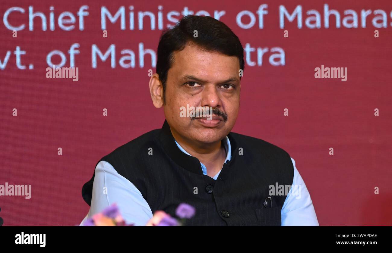 Mumbai, India. 05th Jan, 2024. MUMBAI, INDIA - JANUARY 5: Devendra ...