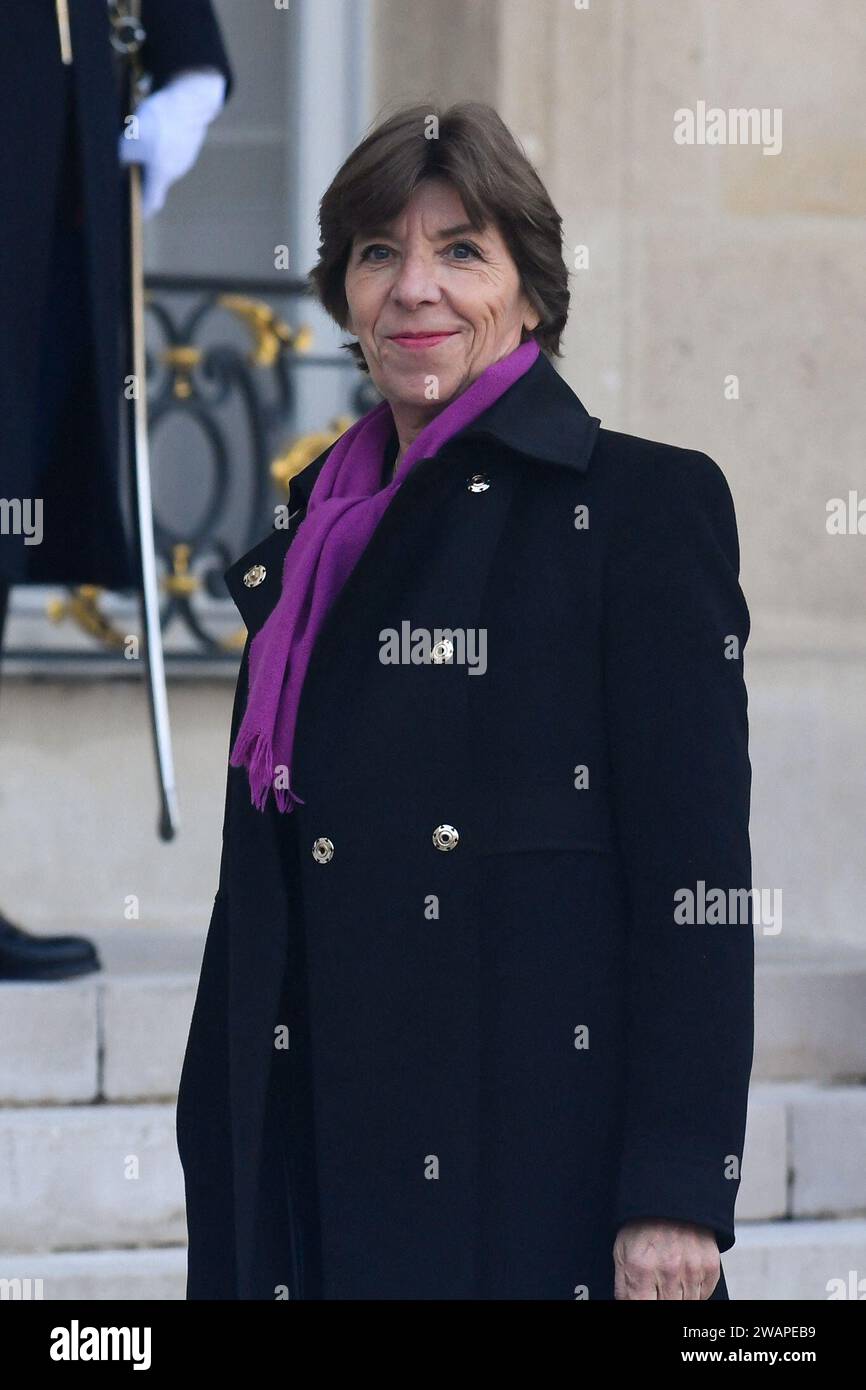 Paris, France. 05th Jan, 2024. French Foreign Minister Catherine ...