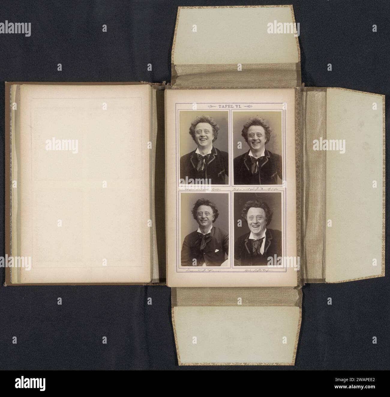 Four portraits of a smiling man, Nicola Tonger, c. 1881 - in or before ...