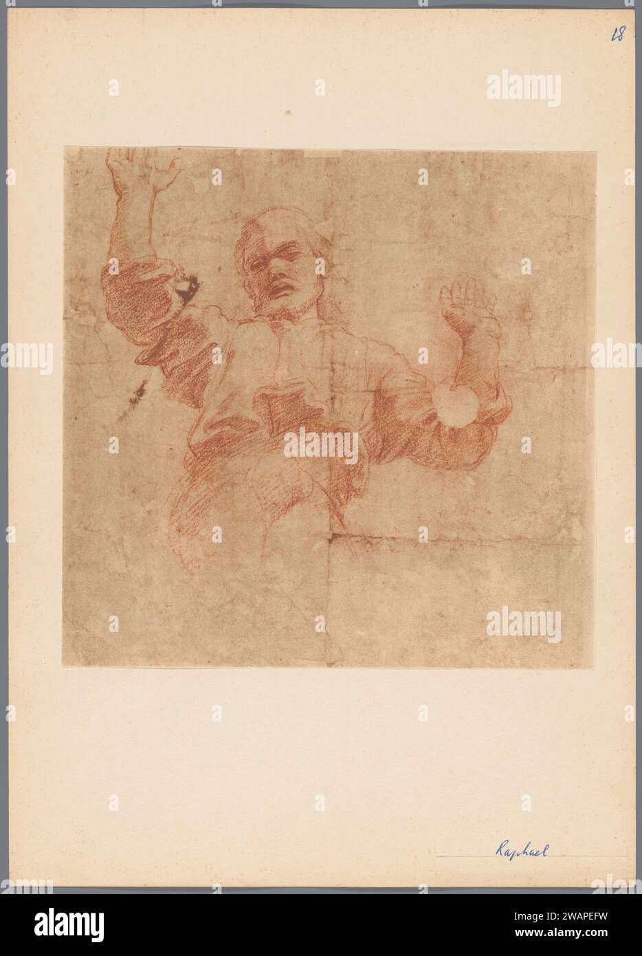 Reproduction of study by God The Father of Rafaël, Anonymous, After ...