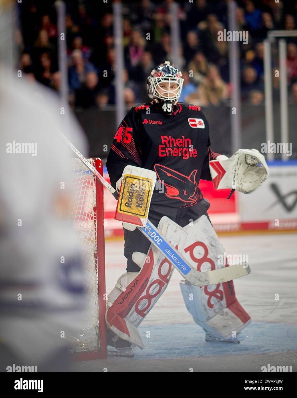 COLOGNE, GERMANY - 5 JANUARY, 2024: Tobias Ancicka, Hockey match of ...