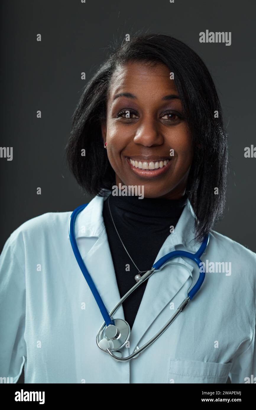 Poised doctor hi-res stock photography and images - Alamy