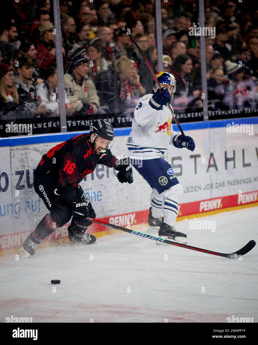 COLOGNE, GERMANY - 5 JANUARY, 2024: Jason Bast, Hockey match of Penny ...