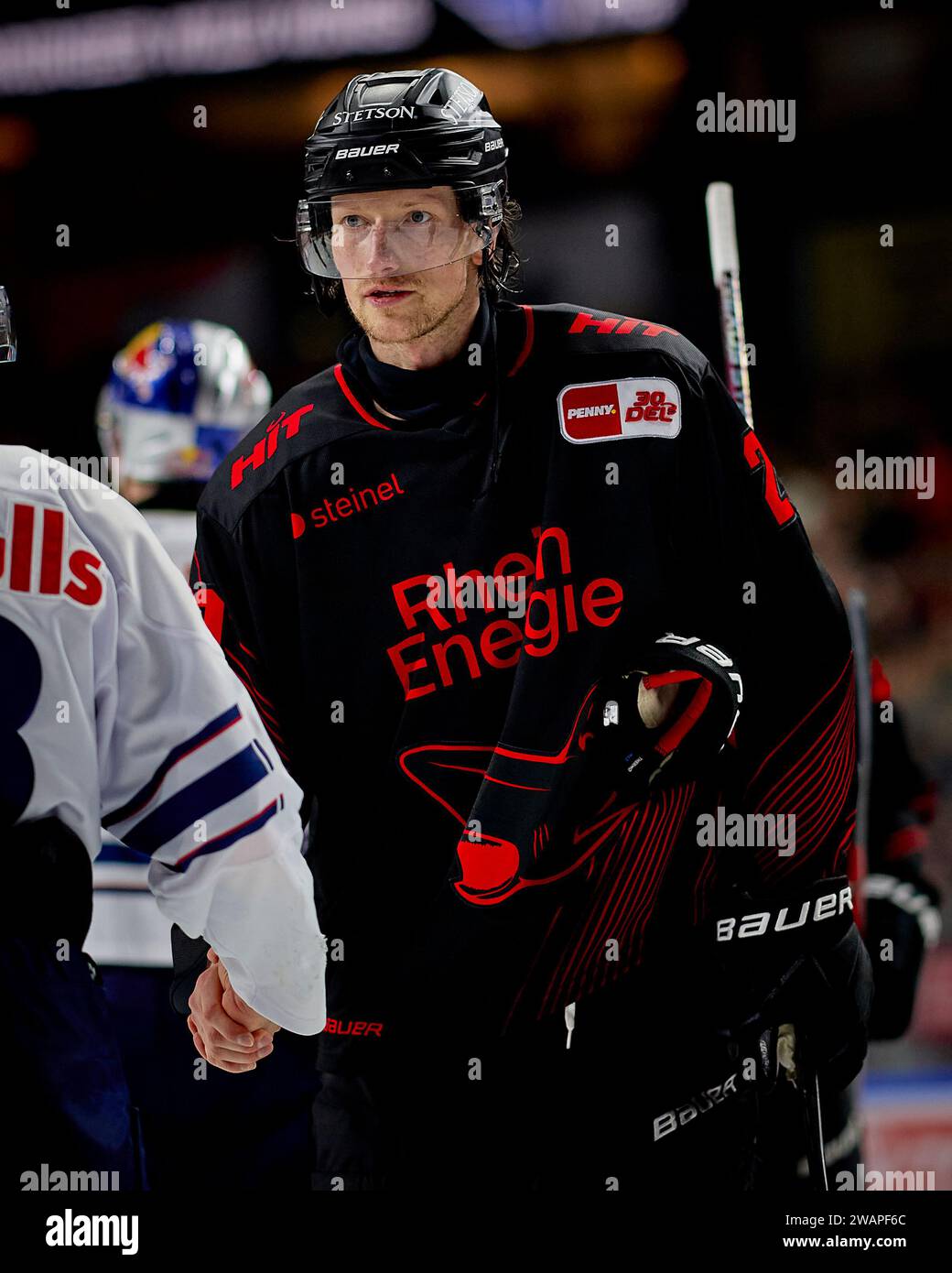 COLOGNE, GERMANY - 5 JANUARY, 2024: Andrej Sustr, Hockey match of Penny ...