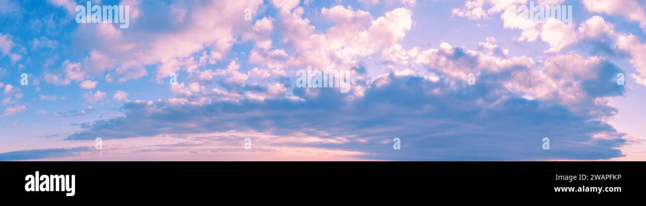 Colorful cloudy sky at sunset. Gradient color. Sky texture. Abstract ...