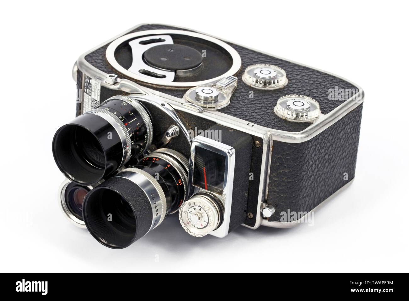 Vintage Swiss Bolex Paillard D8L Double 8mm cine camera from 1958 with ...