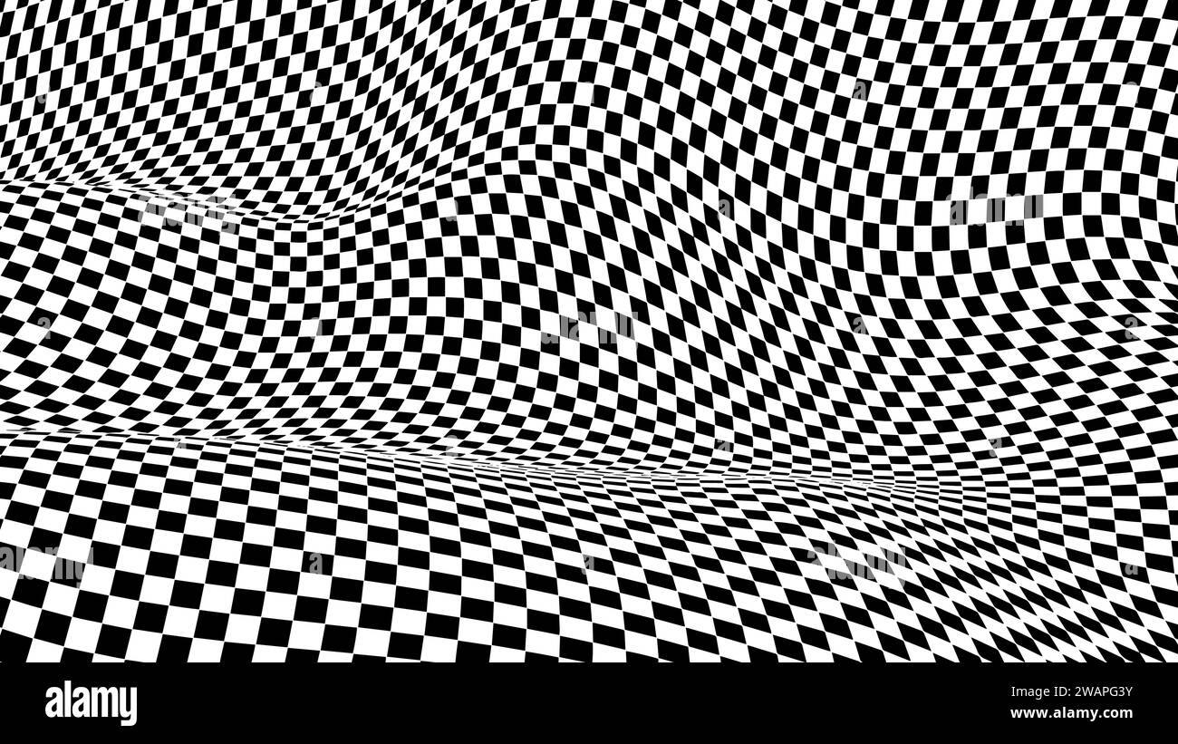 Checkerboard pattern Black and White Stock Photos & Images - Alamy