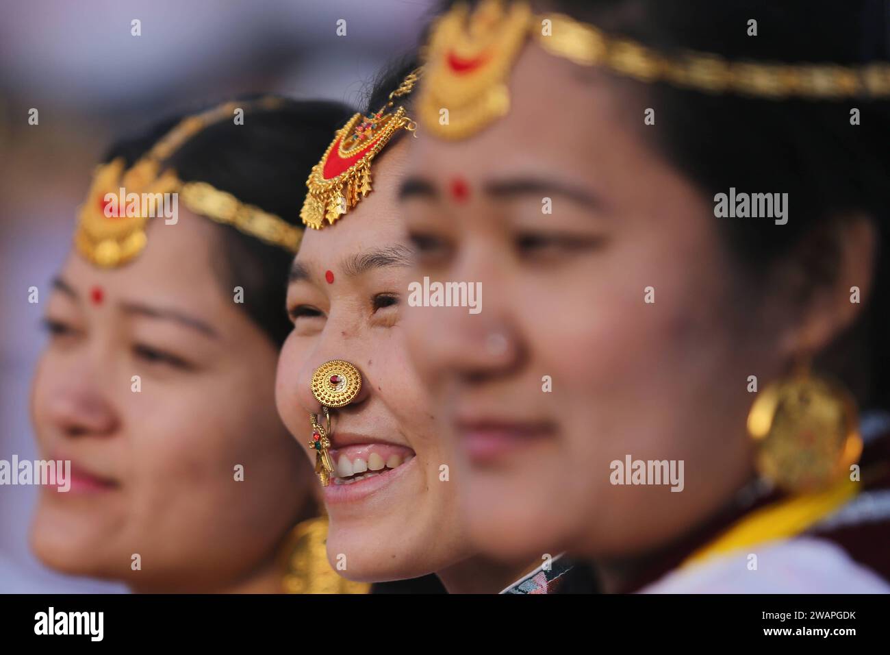 Sakela Udhauli Festival celebration in Nepal Members of Kirat Community ...
