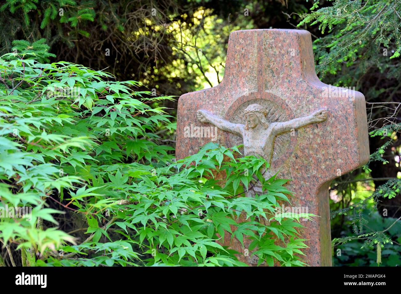 Christ crucified surrounded hi-res stock photography and images - Alamy