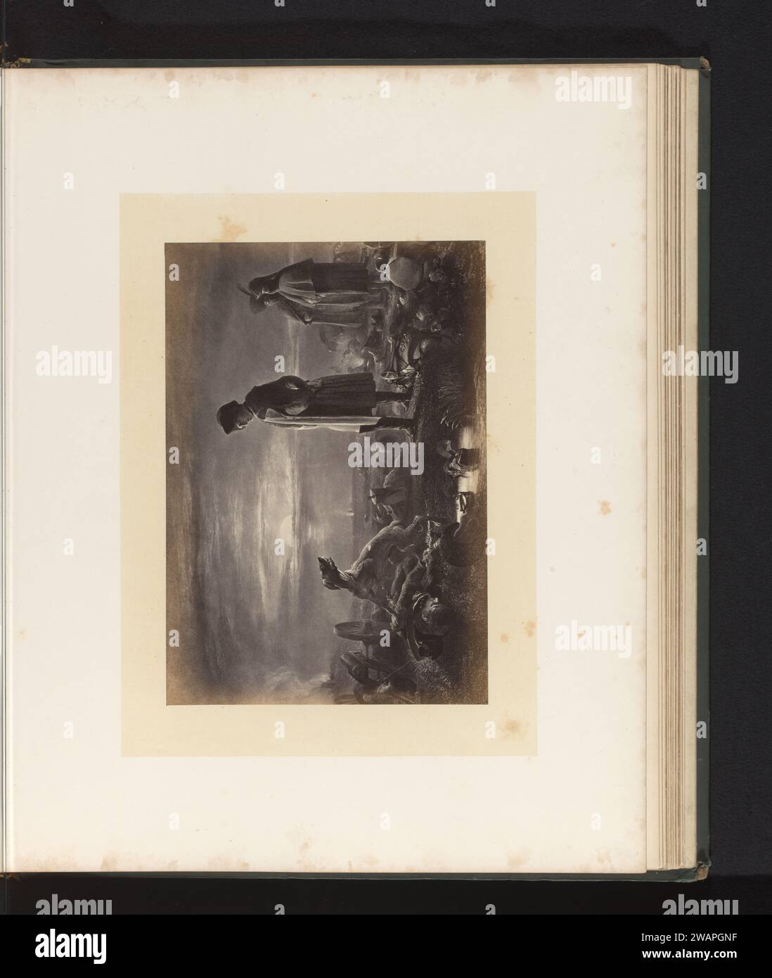 Photo production of an incident engraving in the Life of Napoleon, to ...