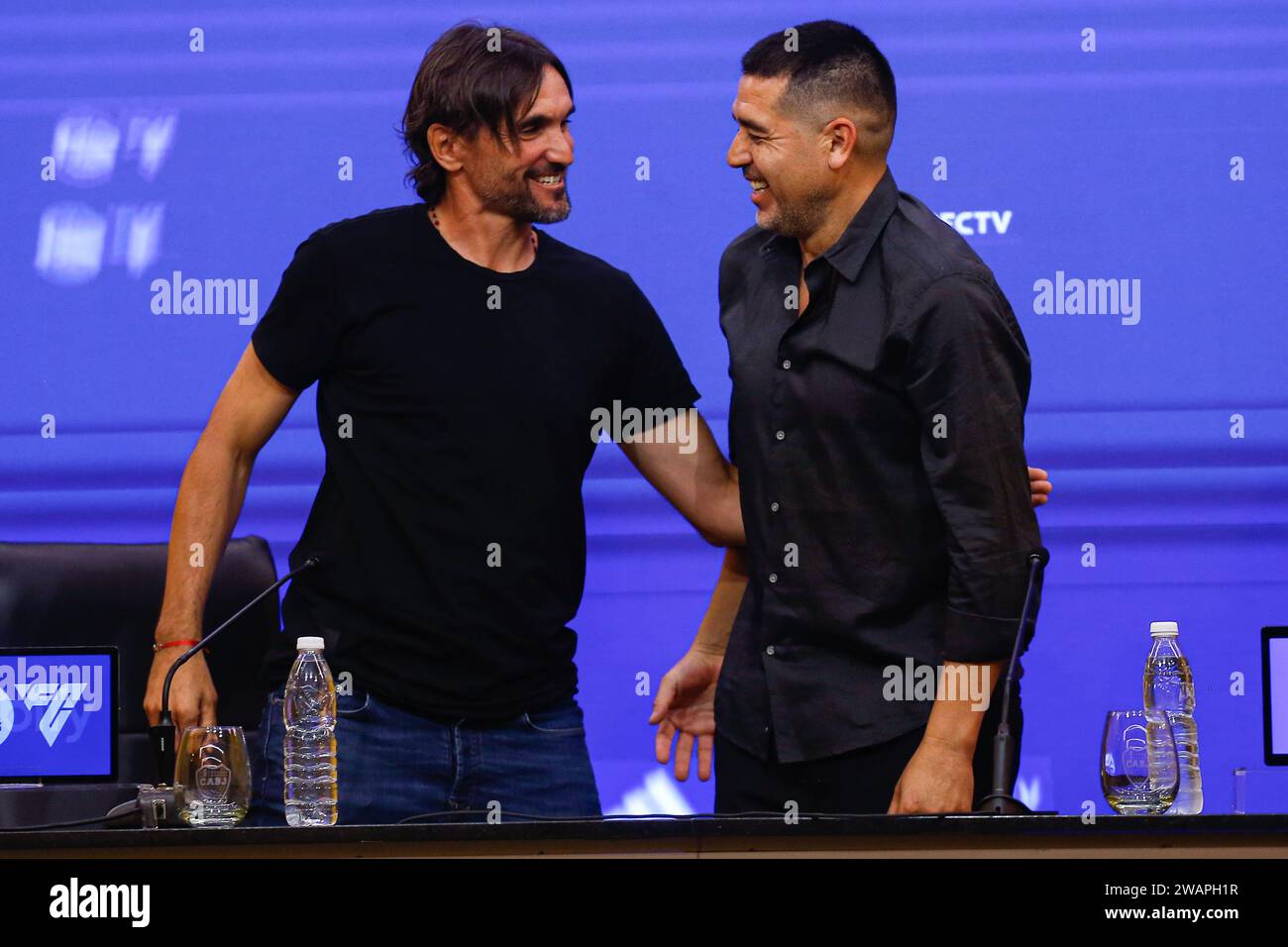 Juan roman riquelme y Martinez en Boca Juniors Stock Photo - Alamy