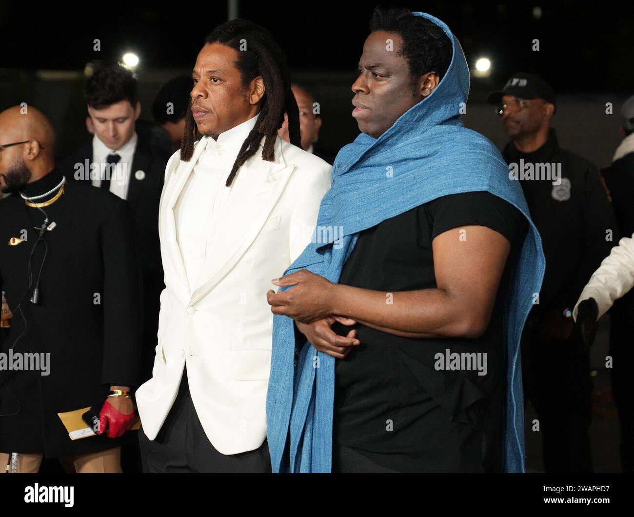 Los Angeles, USA. 09th Nov, 2022. (L-R) Jay-Z and Jeymes Samuel at the ...