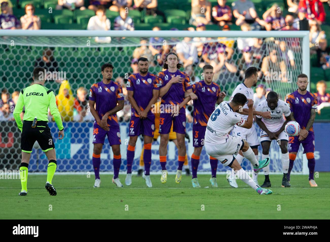 6th January 2024; HBF Park, Perth, Western Australia, Australia; A ...