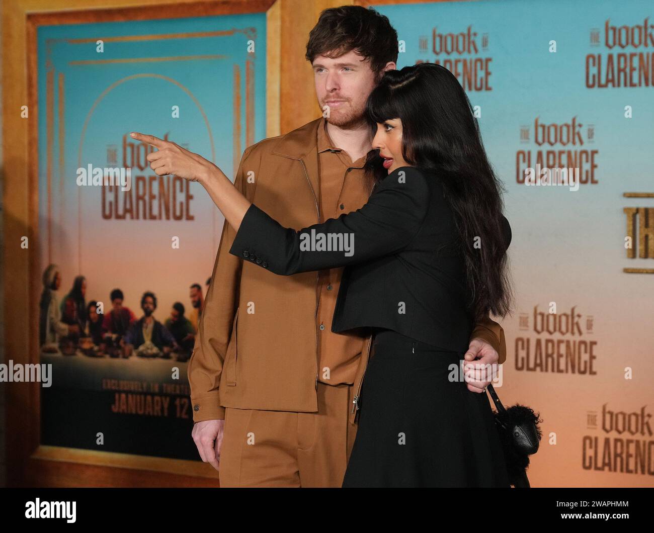 Los Angeles, USA. 09th Nov, 2022. (L-R) James Blake and Jameela Jamil ...
