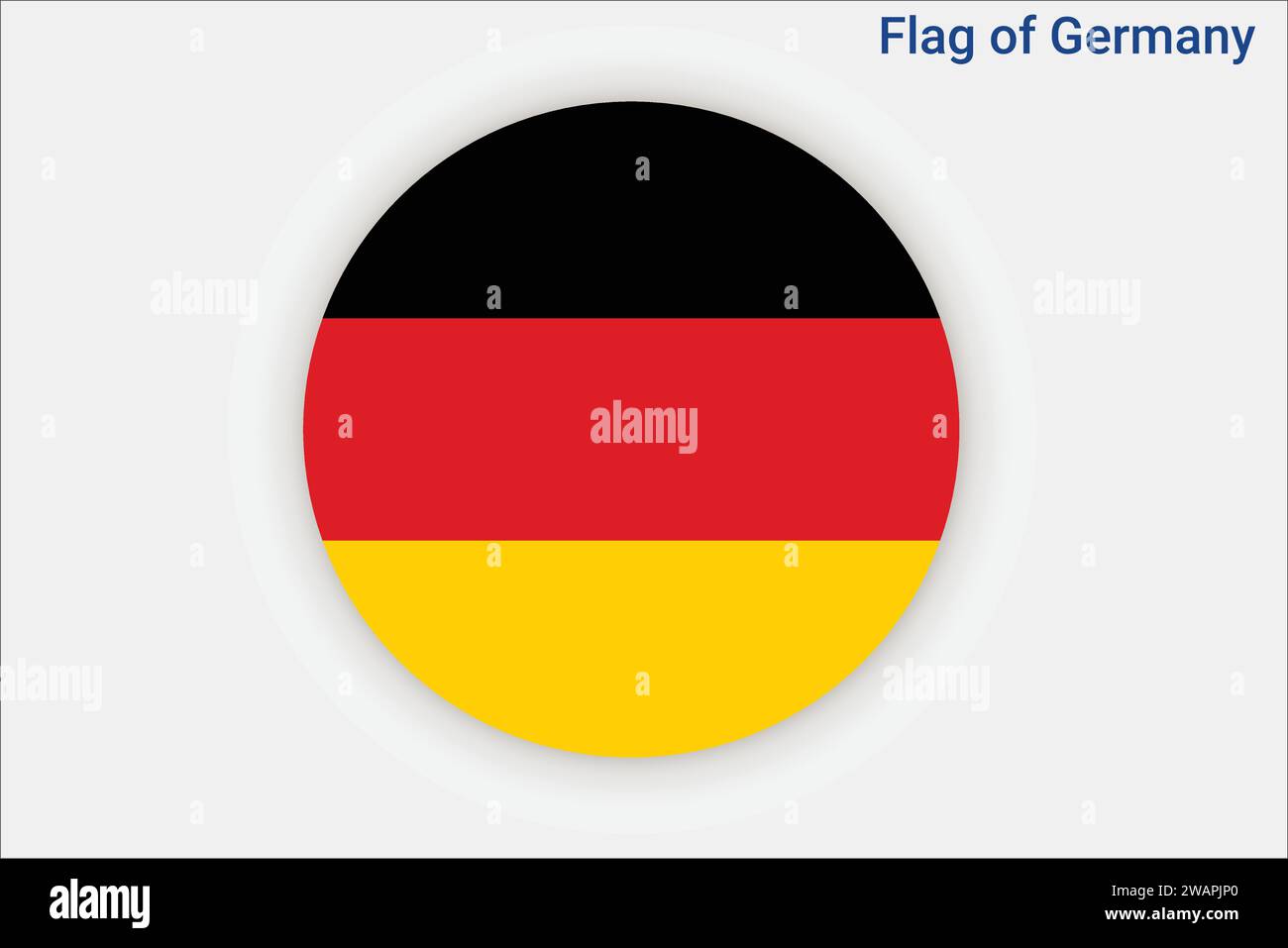 High detailed flag of Germany. National Germany flag. Europe. 3D ...