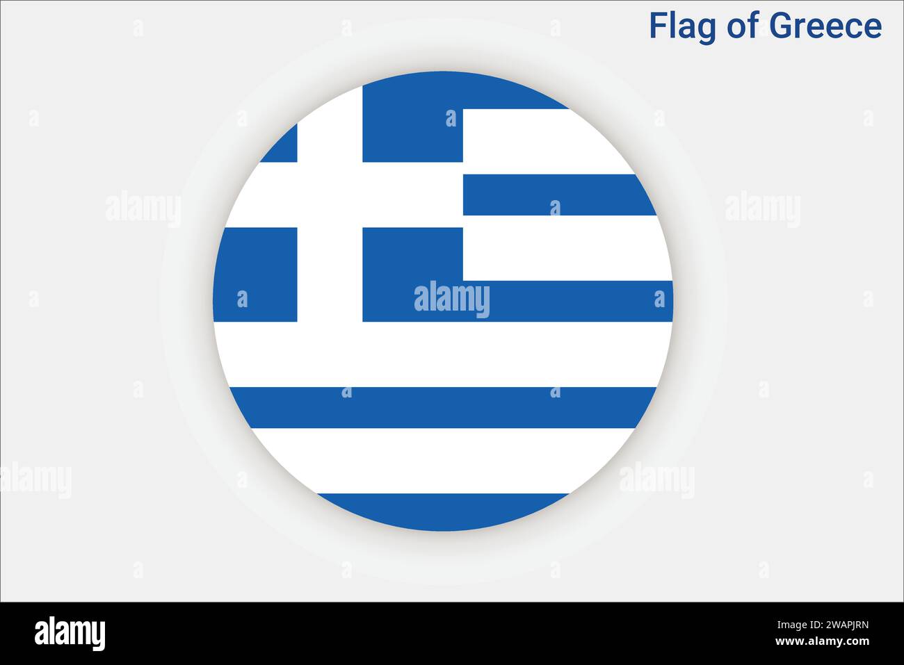 High detailed flag of Greece. National Greece flag. Europe. 3D ...