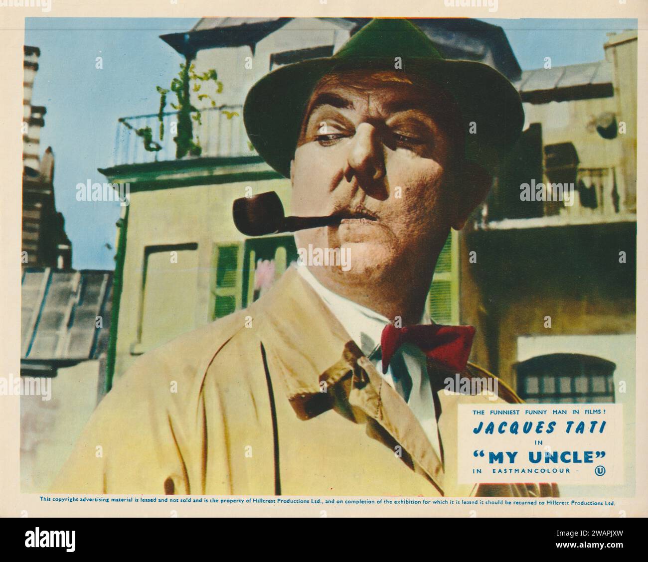 Mon Oncle / My Uncle (Gaumont, 1958). Jacques Tati Front Of House Lobby ...