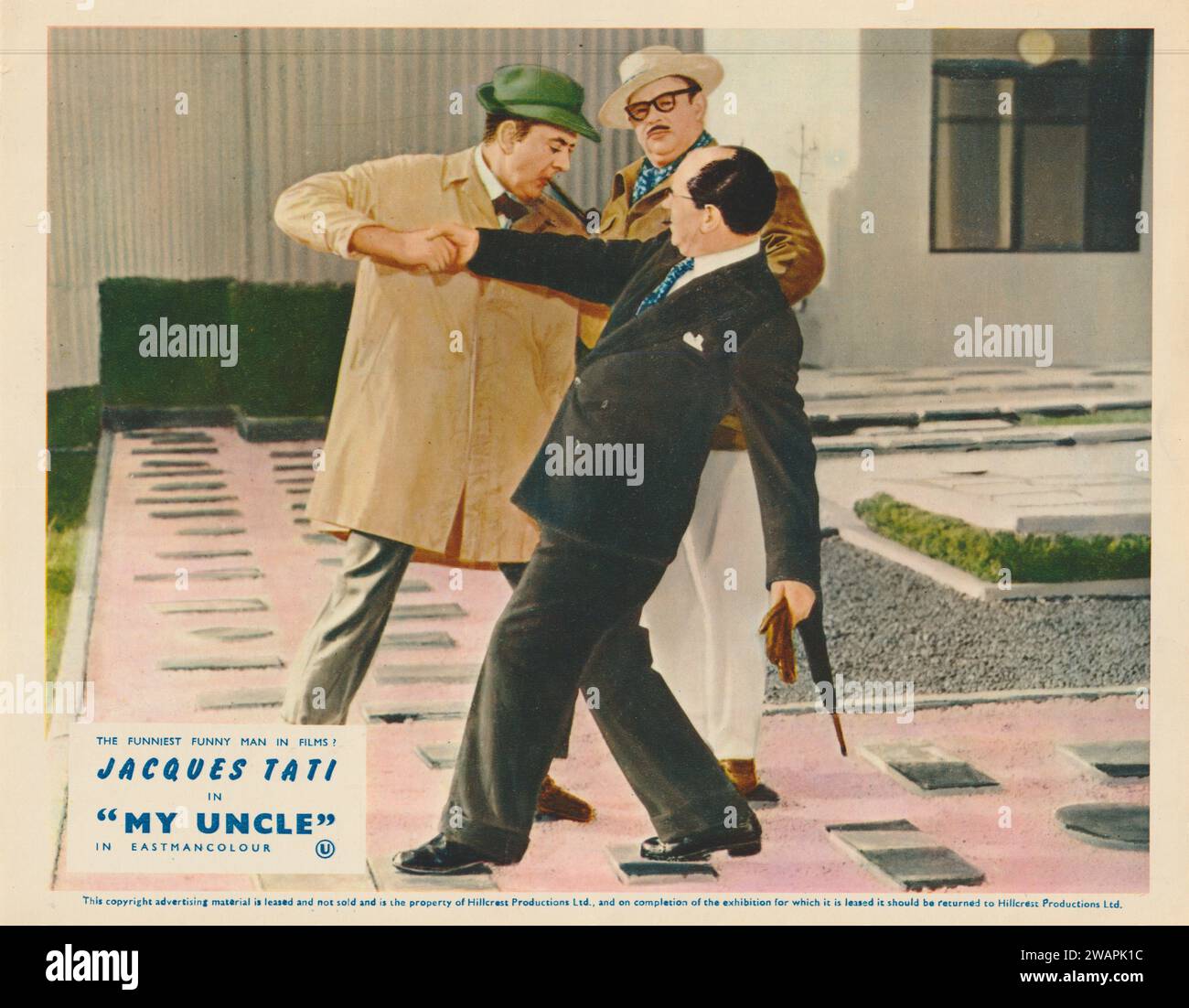 Mon Oncle / My Uncle (Gaumont, 1958). Jacques Tati Front Of House Lobby ...