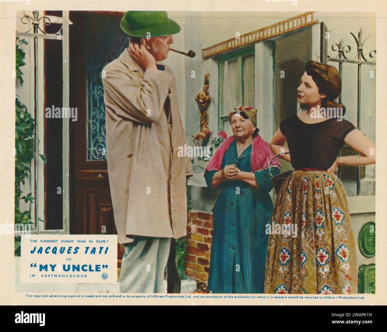 Mon Oncle / My Uncle (Gaumont, 1958). Jacques Tati Front Of House Lobby ...