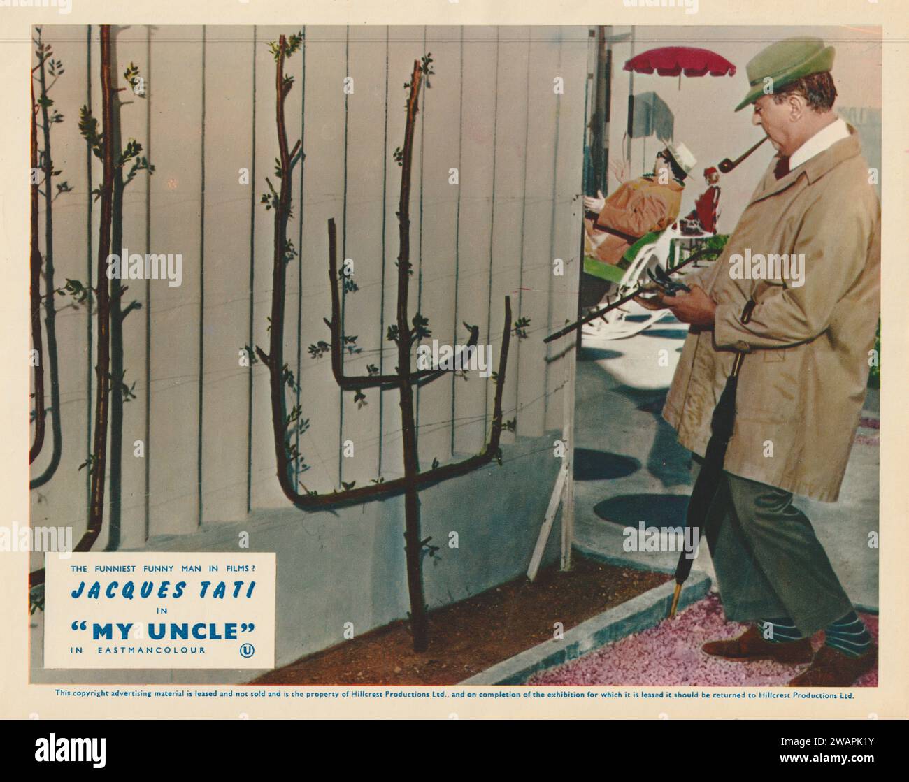 Mon Oncle / My Uncle (Gaumont, 1958). Jacques Tati Front Of House Lobby ...