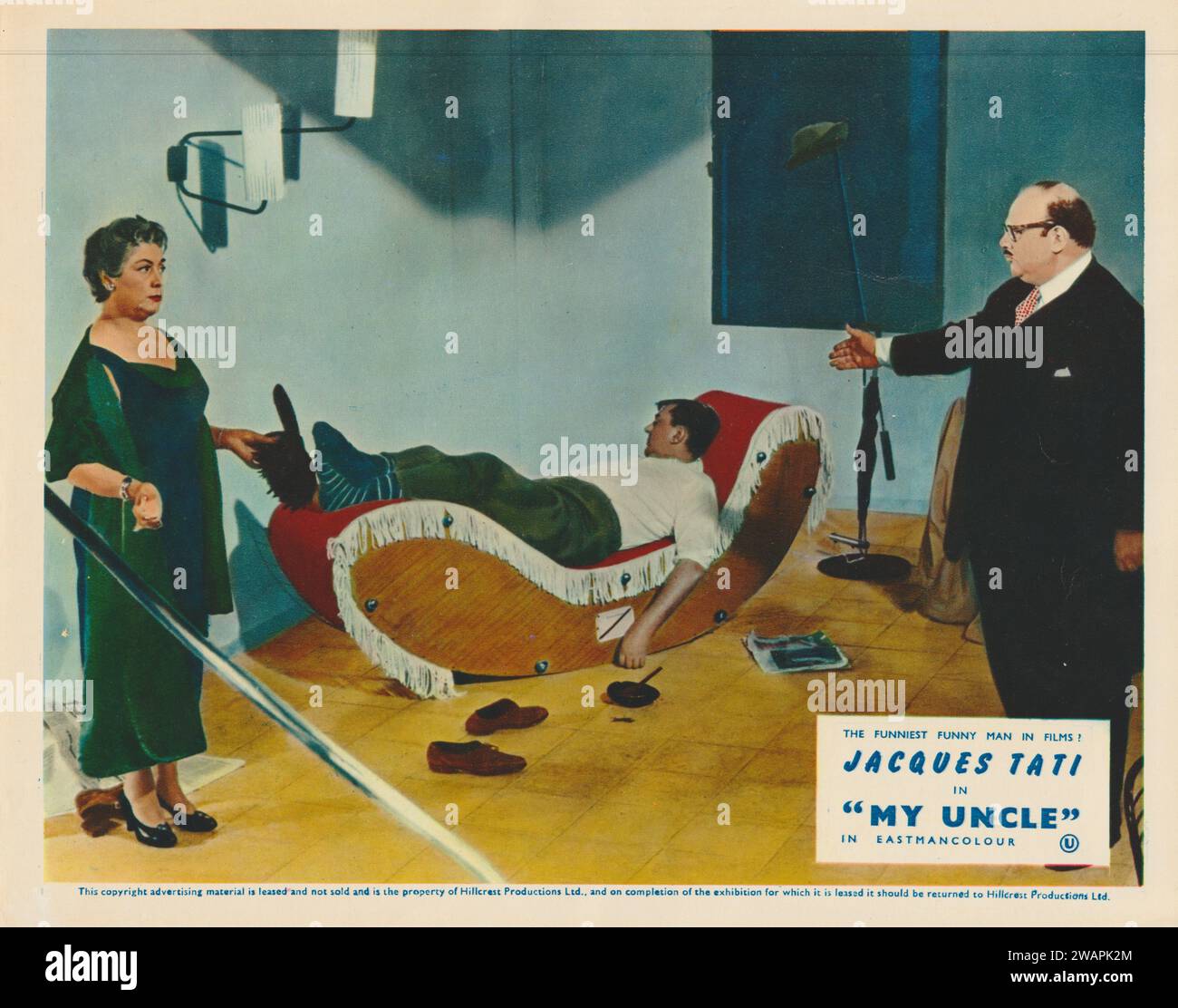 Mon Oncle / My Uncle (Gaumont, 1958). Jacques Tati Front Of House Lobby ...