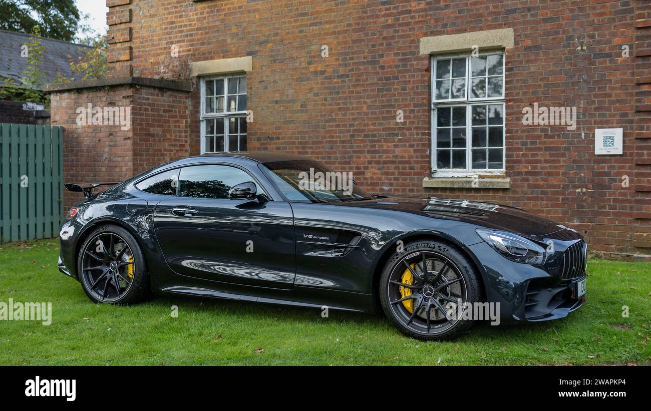 2018 Mercedes-AMG GT R, on display at the Bicester Heritage Scramble on ...