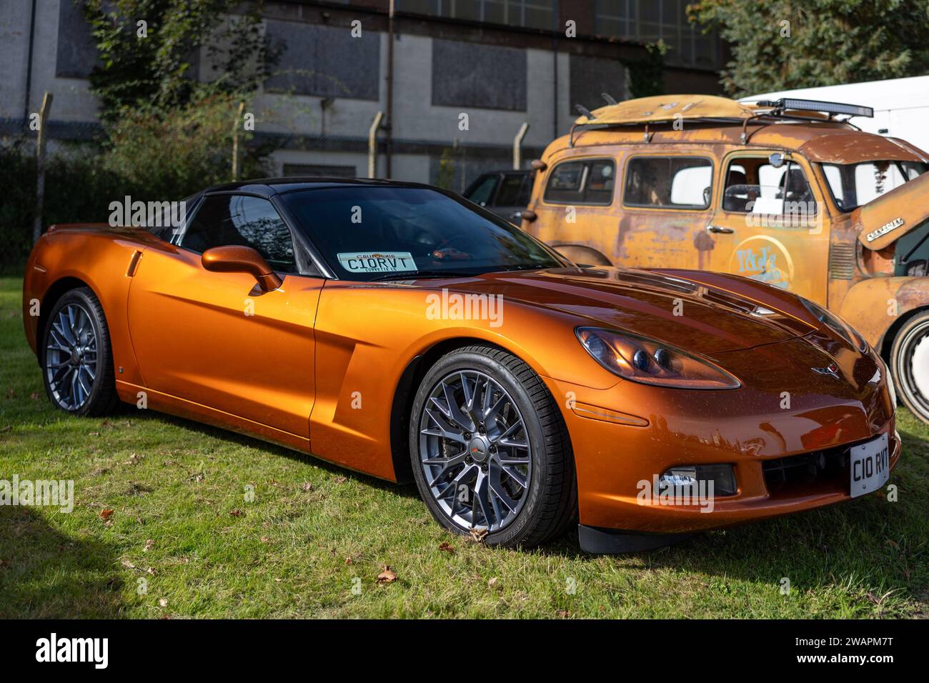 2007 Chevrolet Corvette, on display at the Bicester Heritage Scramble ...