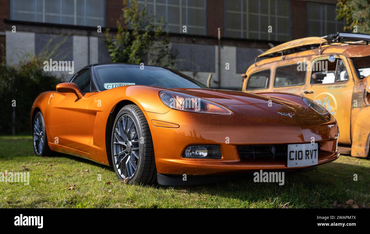 2007 Chevrolet Corvette, on display at the Bicester Heritage Scramble ...