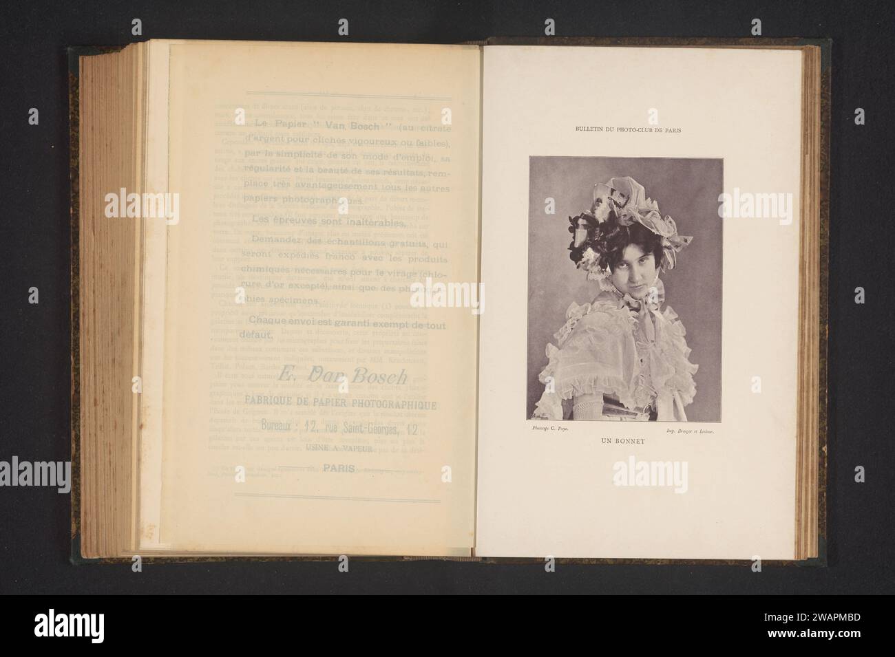 Portrait of an unknown girl with a hat, constant Puyo, c. 1890 - in or ...
