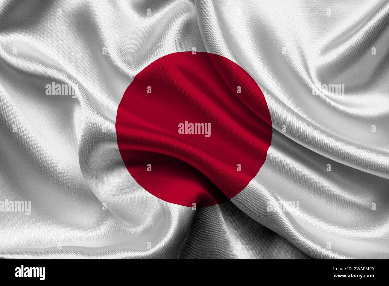 High Detailed Flag Of Japan National Japan Flag Asia 3d Illustration
