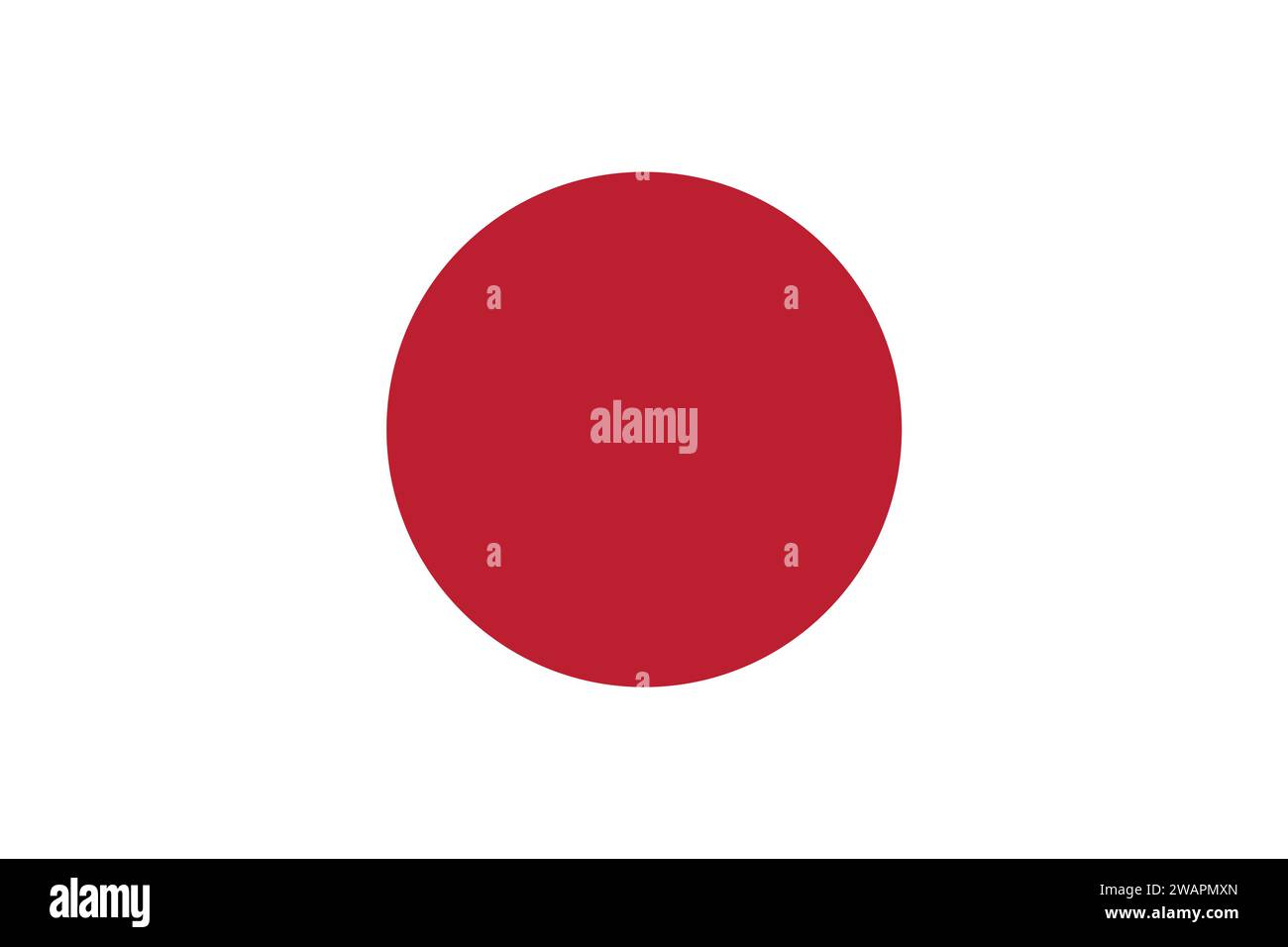High detailed flag of Japan. National Japan flag. Asia. 3D illustration ...