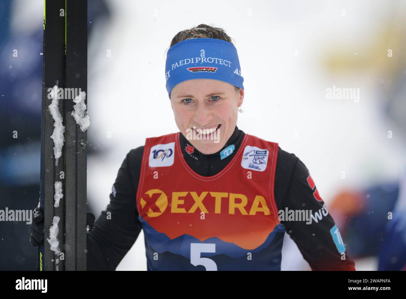 Lago Di Tesero, Italy. 06th Jan, 2024. © Pierre Teyssot/MAXPPP ; Cross ...