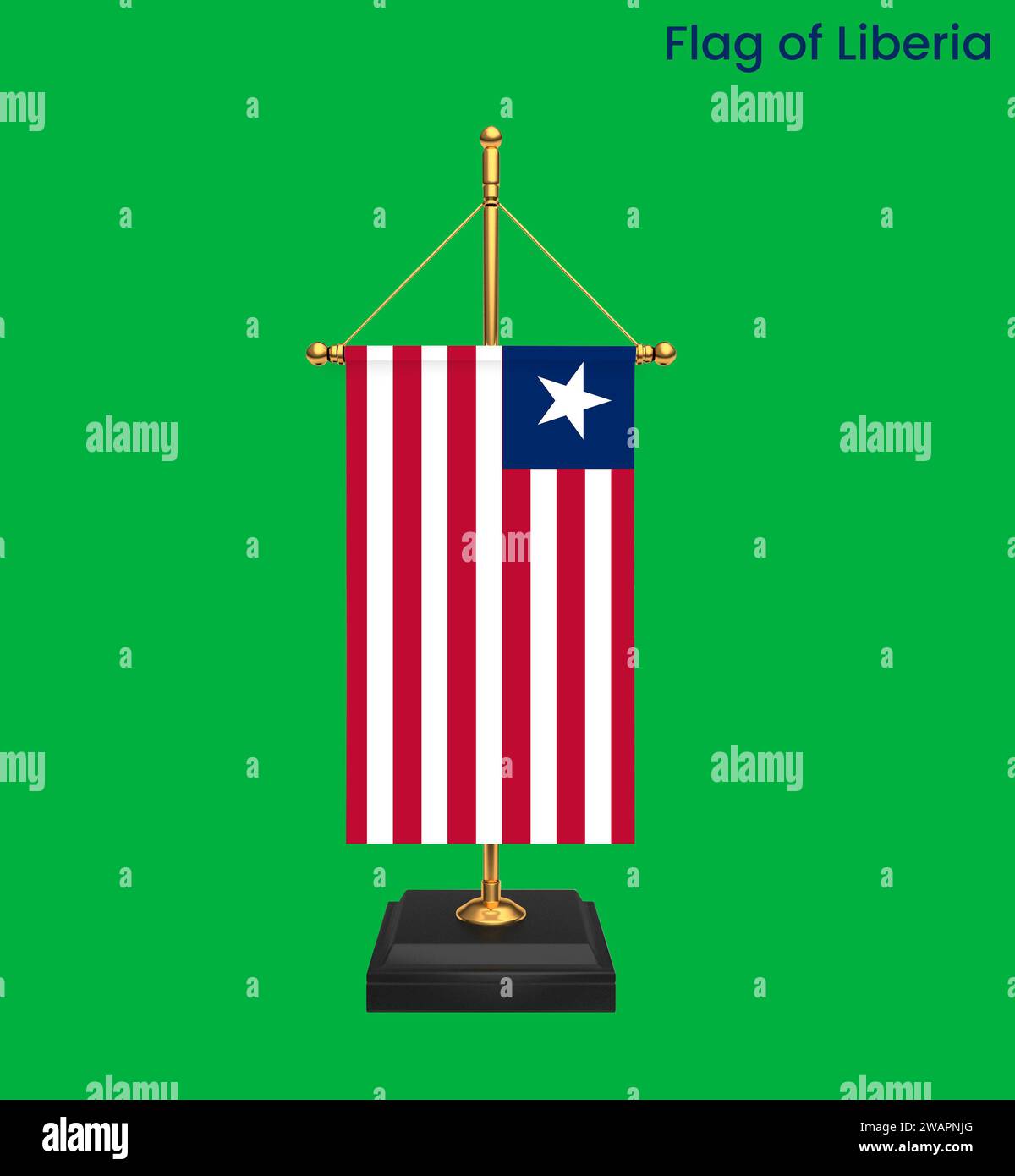 Liberia flag hi-res stock photography and images - Alamy
