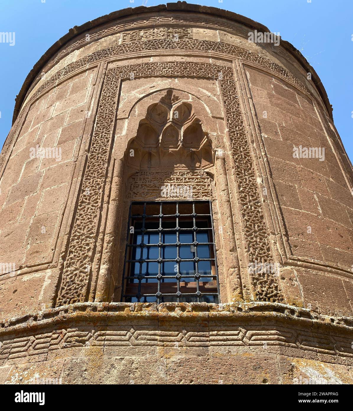 Located in Ahlat, Turkey, the Twin Vaults were built in the 13th ...