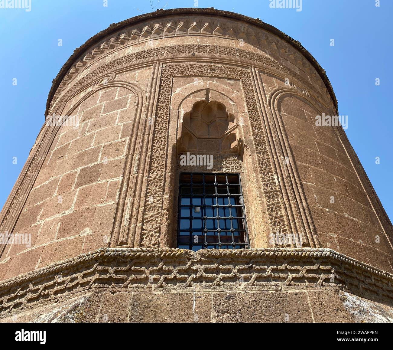 Located in Ahlat, Turkey, the Twin Vaults were built in the 13th ...
