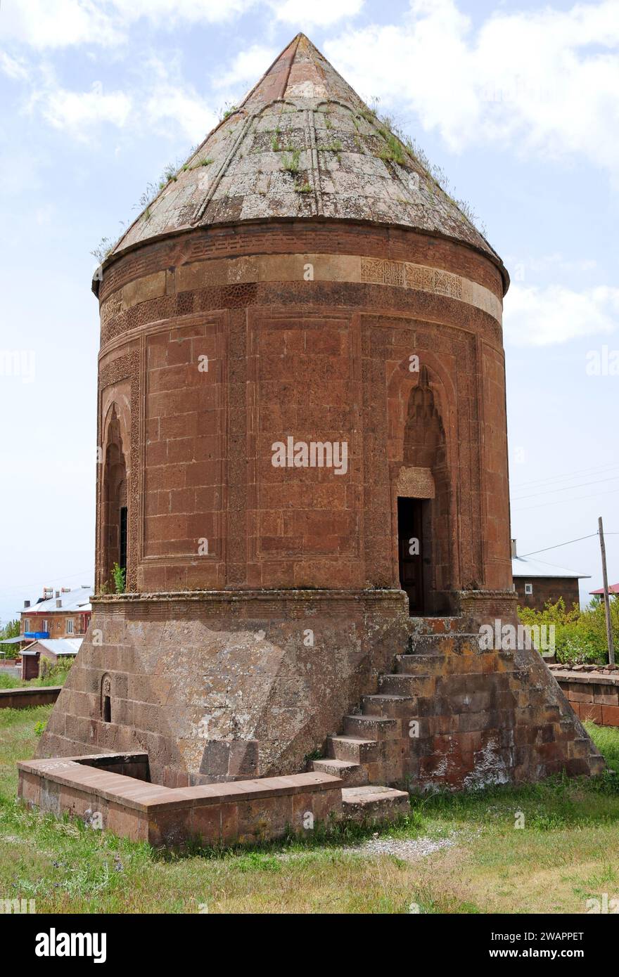 Located in Ahlat, Turkey, the Twin Vaults were built in the 13th ...
