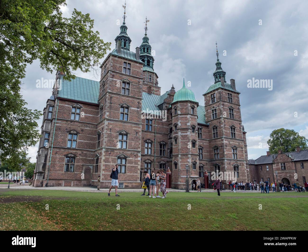 The Rosenborg Castle in Copenhagen, Denmark Stock Photo - Alamy