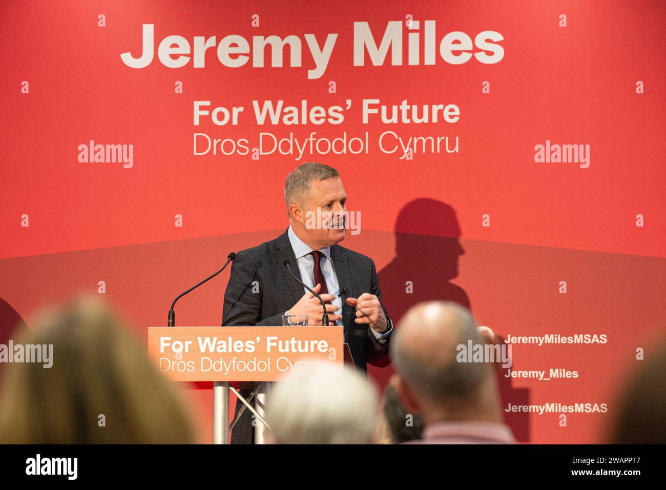 Launch of Jeremy Miles Campaign to be the next leader of Welsh Labour ...