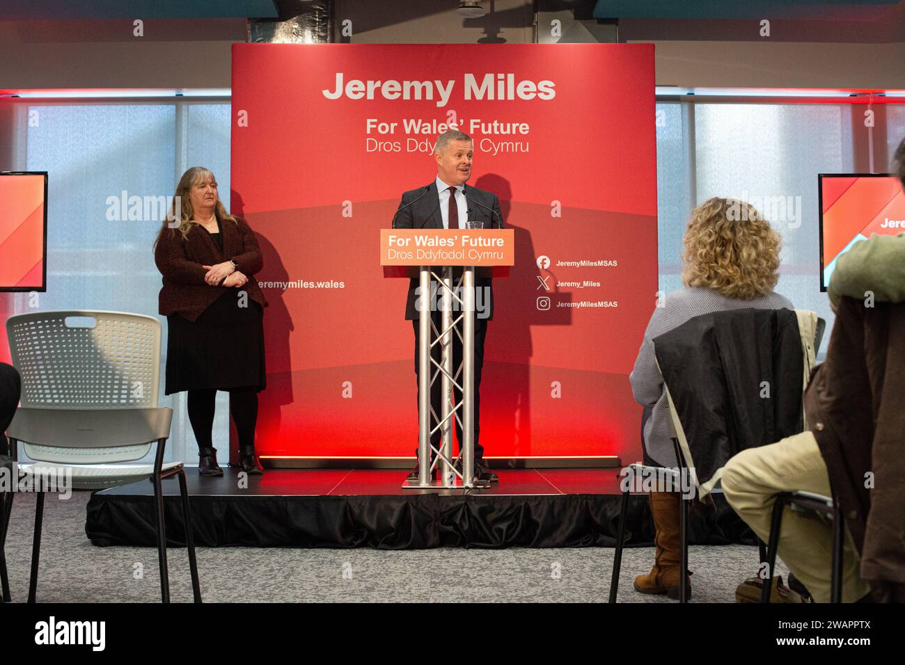 Launch of Jeremy Miles Campaign to be the next leader of Welsh Labour ...